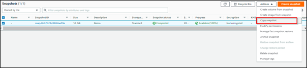 A Beginner's Guide to AWS Snapshots for Amazon EBS Volumes | CloudThat