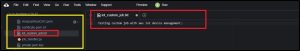 Create IoT Custom Job using AWS IoT Device Management