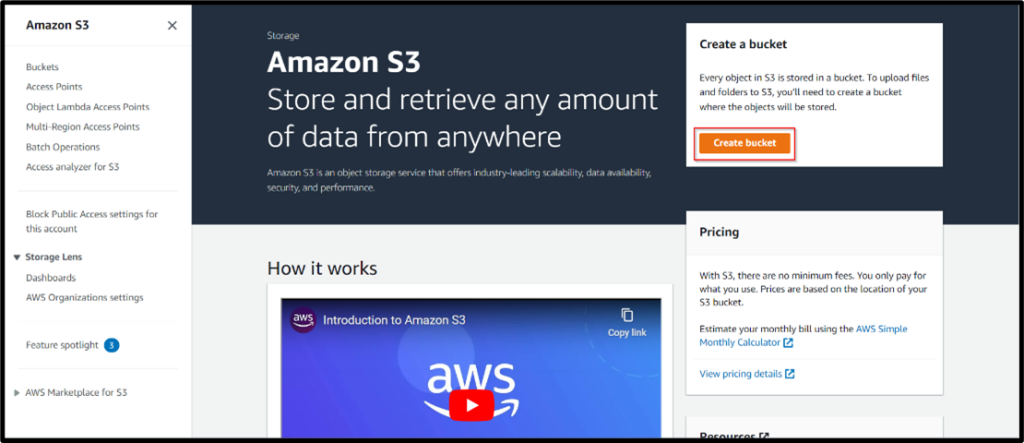 Post Portfolio Site on Amazon S3