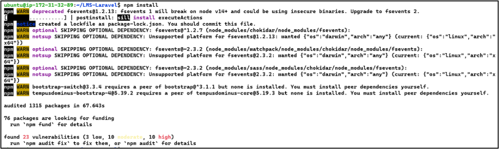 A Guide to Deploy LMS on EC2 Using Laravel Framework