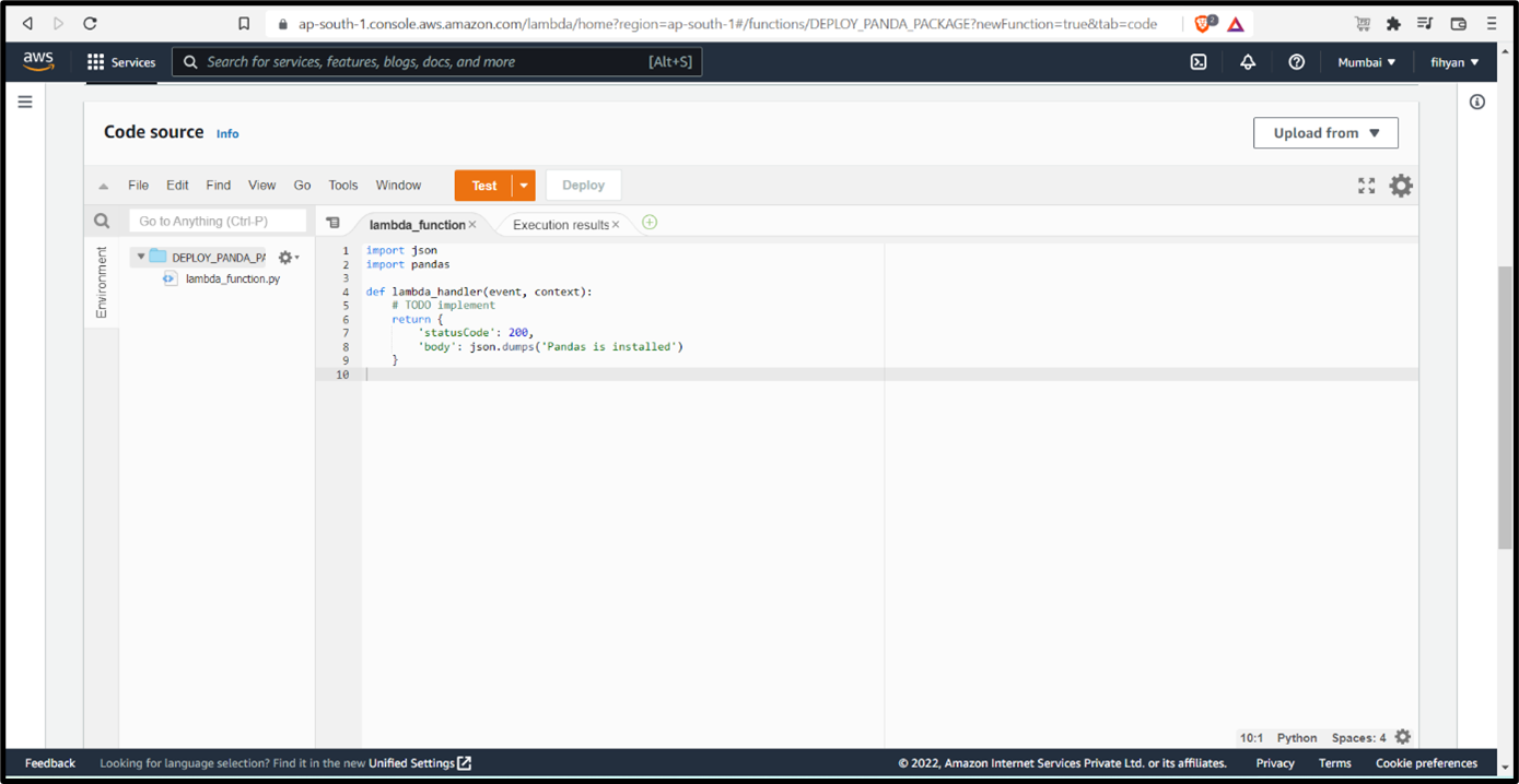 Deploy Packages In Lambda Function Using Wheel File In 3 Steps