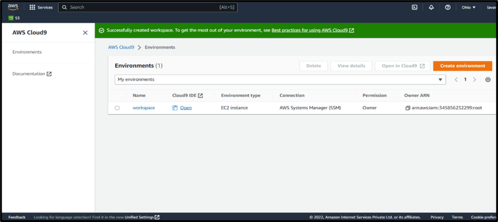 Provisioning Eks Cluster With Aws Cloud9 Ide 7377