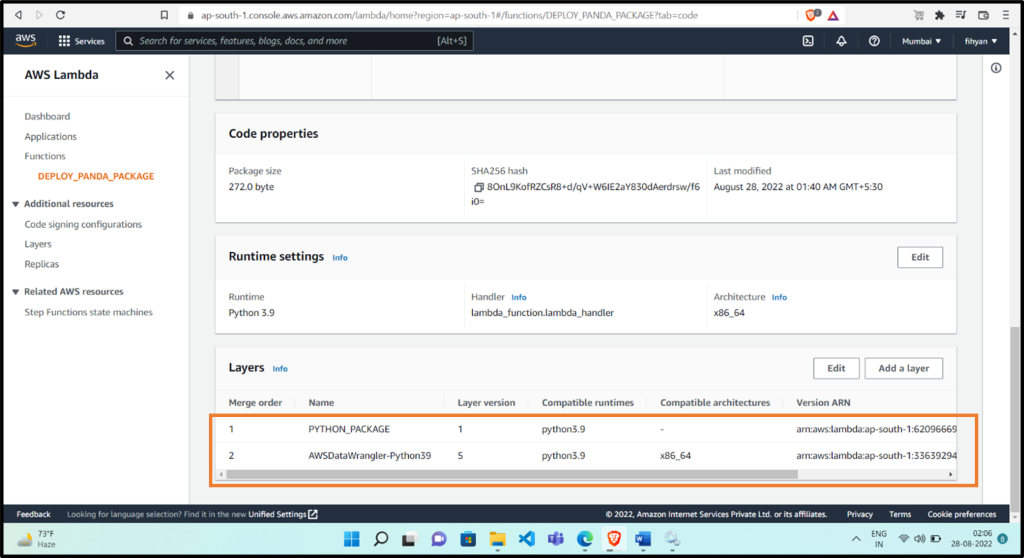 Deploy Packages In Lambda Function Using Wheel File In 3 Steps