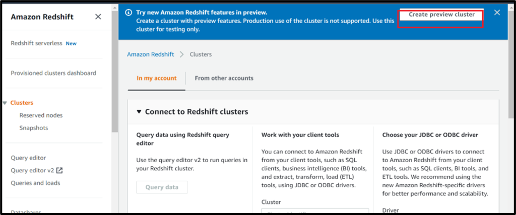 Amazon Redshift New Feature : Auto-Copy from Amazon S3