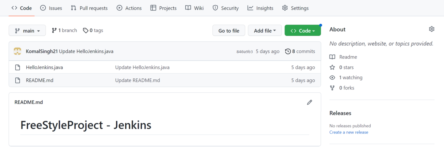 Jenkins Workflow And Steps To Create A Free Style Project Cloudthat Resources