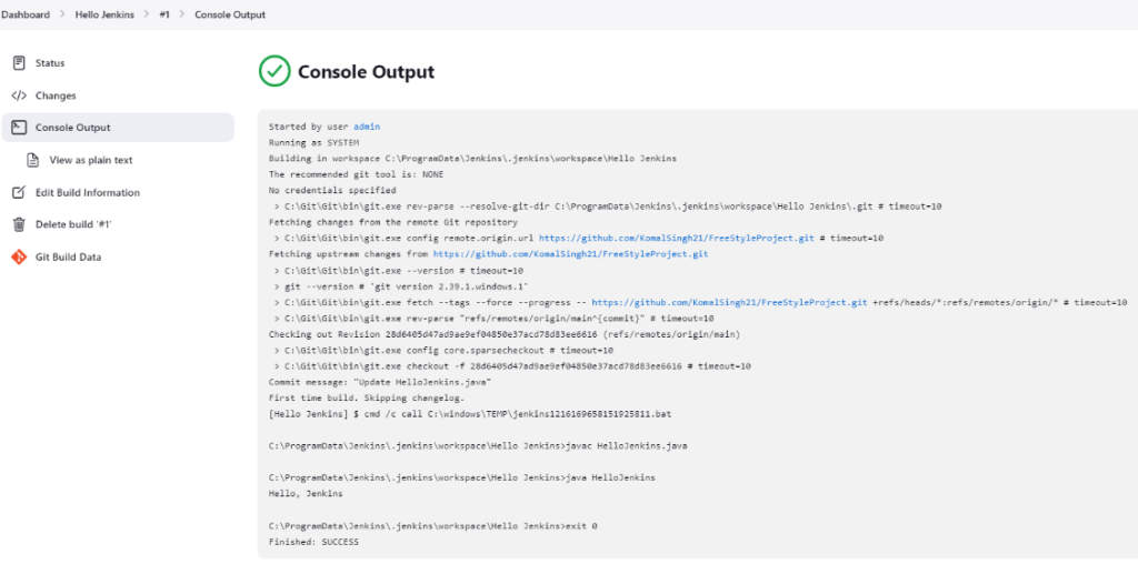Jenkins Workflow & Steps to Create a Free Style Project - CloudThat Resources