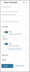 Create and Export Business Insights using Amazon QuickSight Paginated Reports