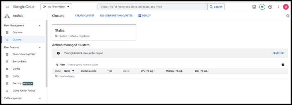 A Guide To Attach Gke Clusters To Anthos