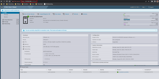 How To Configure Static Ip For A New Esxi 8 Installation Via Dcui Cloudthat Resources