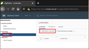 How to add and assign vSphere licenses to vCenter & ESXi hosts ...