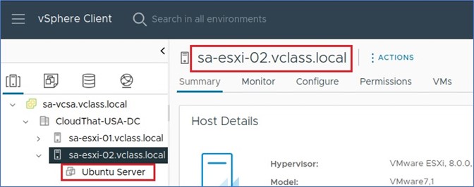 How To Migrate Vm From One Esxi Host To Another Esxi Host Cloudthat