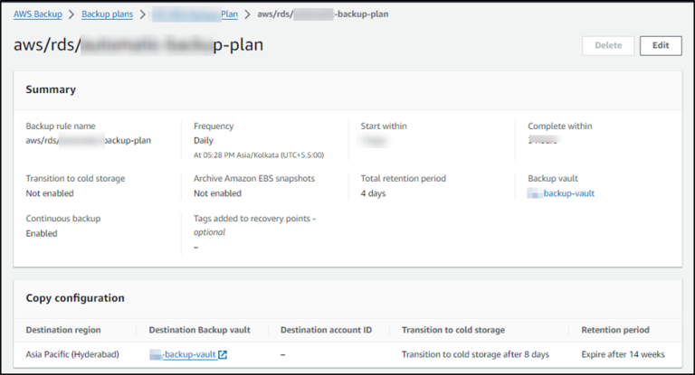 A Guide for Amazon RDS Cross-Region Backups with AWS Backup