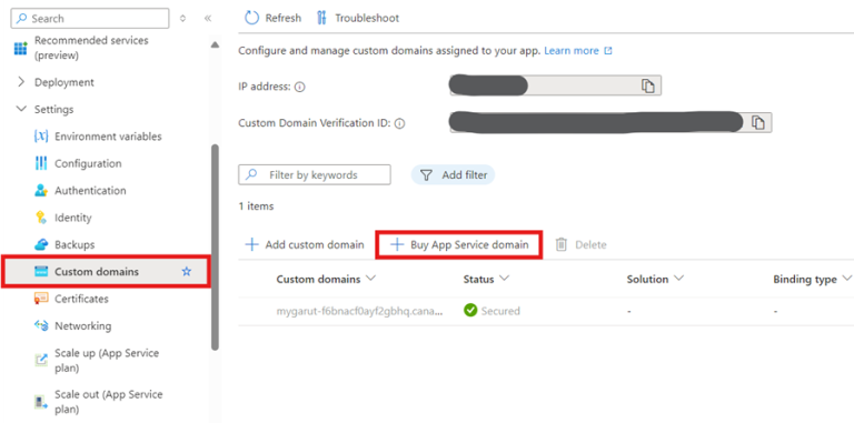 Step-by-Step Guide to Purchasing a Domain with Azure App Service Domain ...