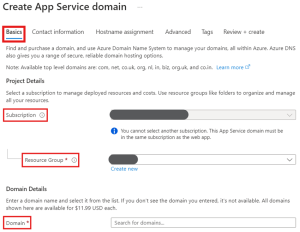 Step-by-Step Guide to Purchasing a Domain with Azure App Service Domain ...
